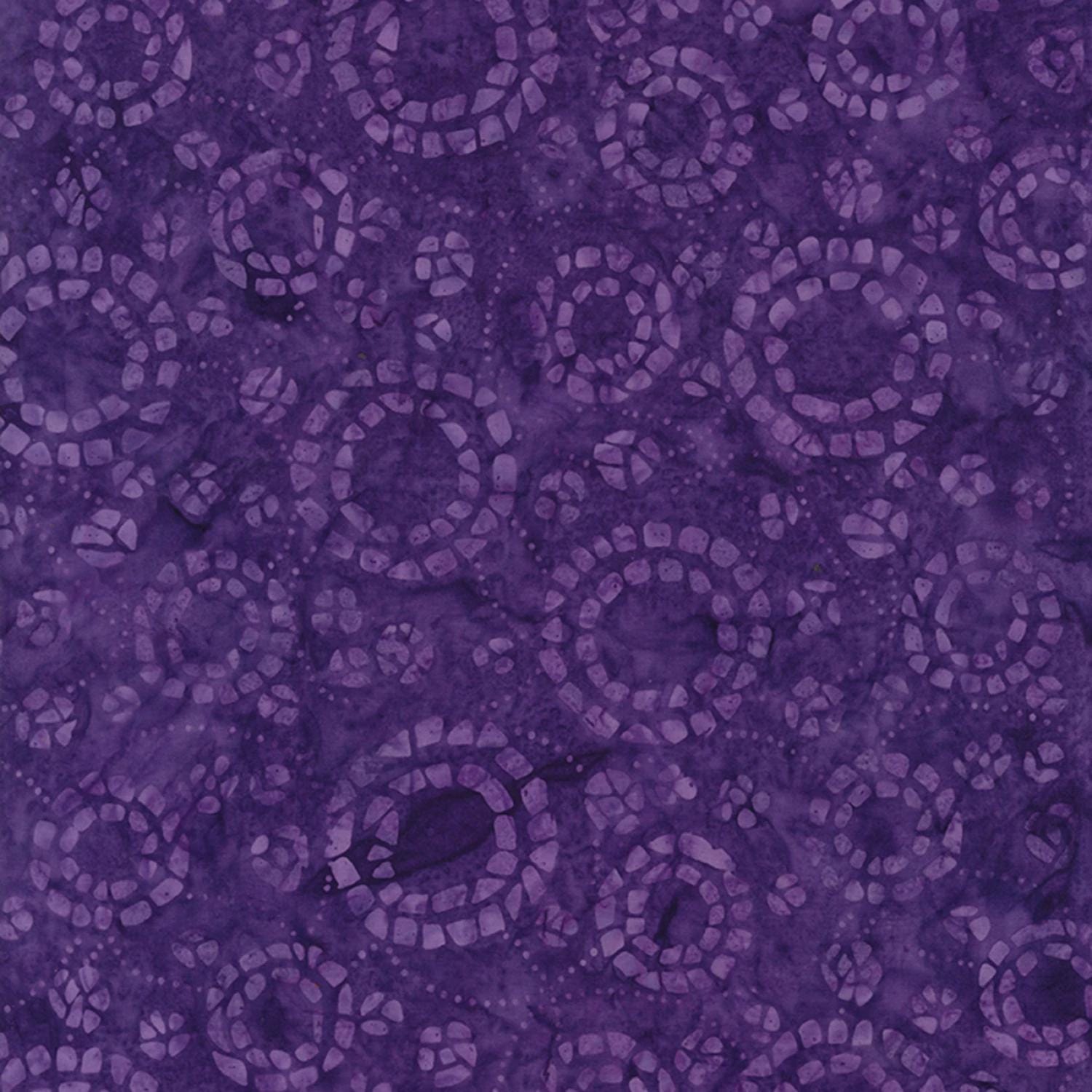 Amethyst (B2028) ~ Happy Batiks ~ by the Half-yard ~ Tonga Batik Happy ...
