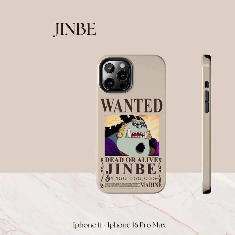 Anime Phone Cases, One Piece Characters Nico Robin, Jinbe, Tony Tony ...