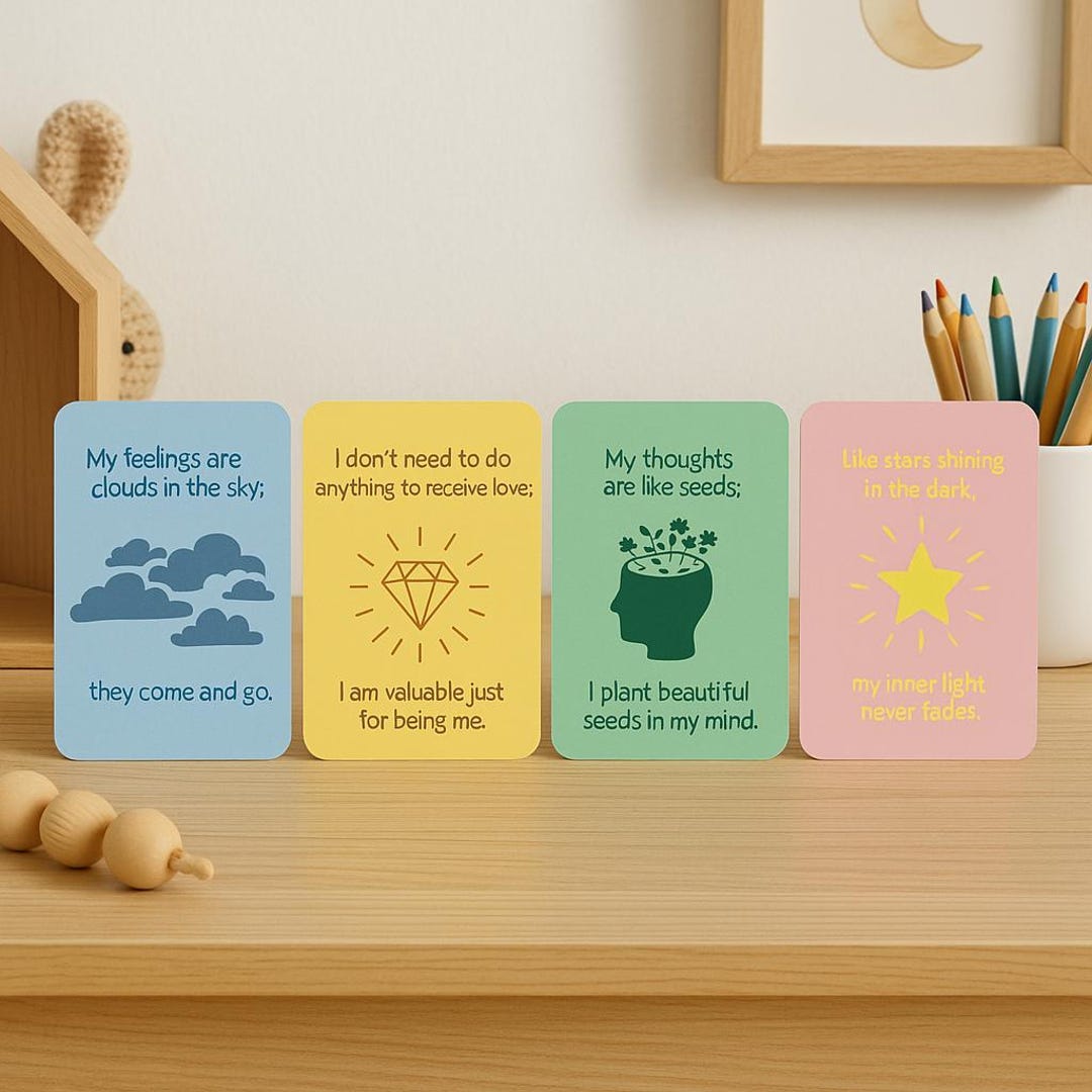 Mindfulness Affirmation Cards | Emotional Regulation | Calm Down Tools ...