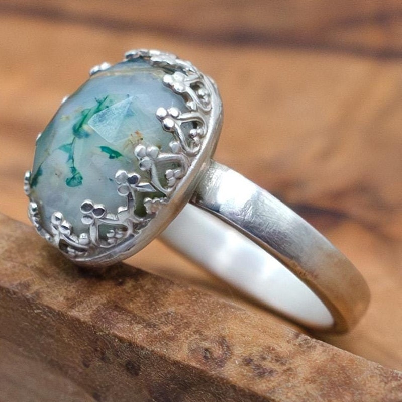 Unique Peruvian Opal Rings - Etsy