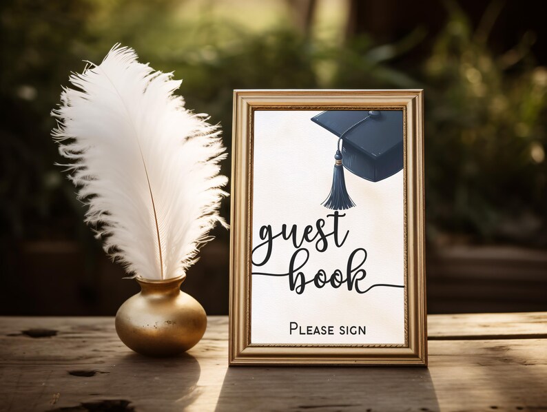 Graduation Signs Bundle, Graduation Party Decor, Editable Grad Party ...
