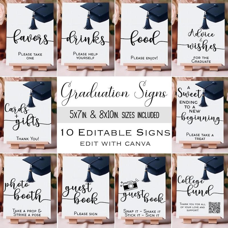 Graduation Dessert Table - Etsy