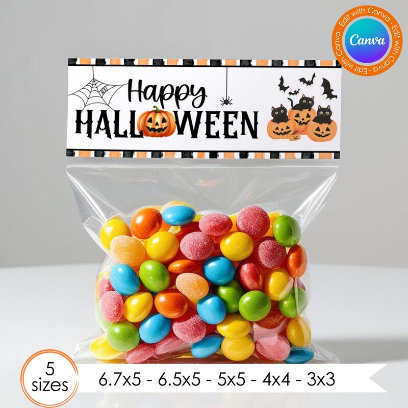 Halloween Treat Bag - Etsy