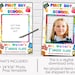 Editable Back to School Photo Prop, First Day of School Photo Frame ...
