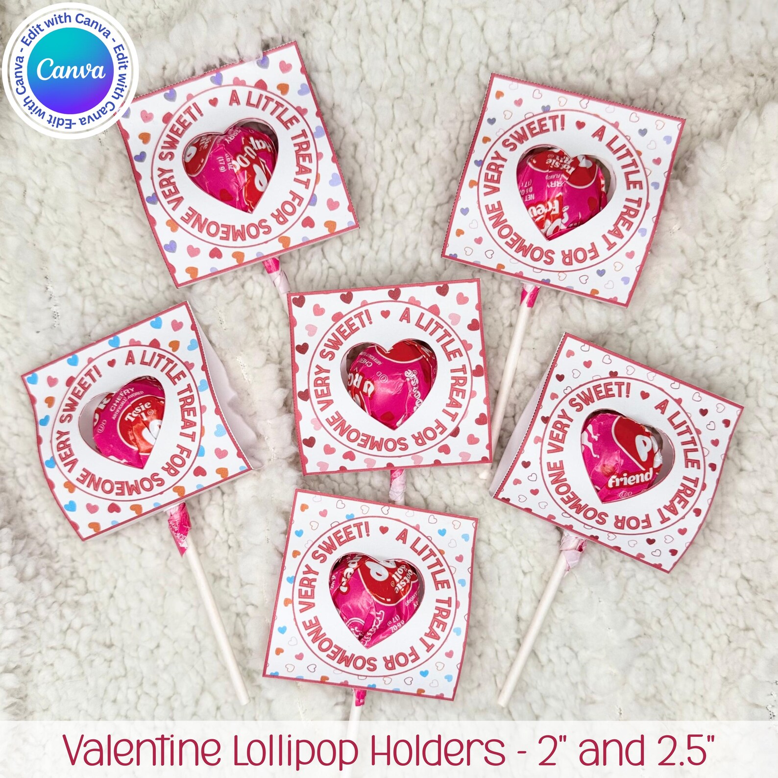 Editable Valentine Lollipop Holders | Heart Valentine Lollipop Holder ...