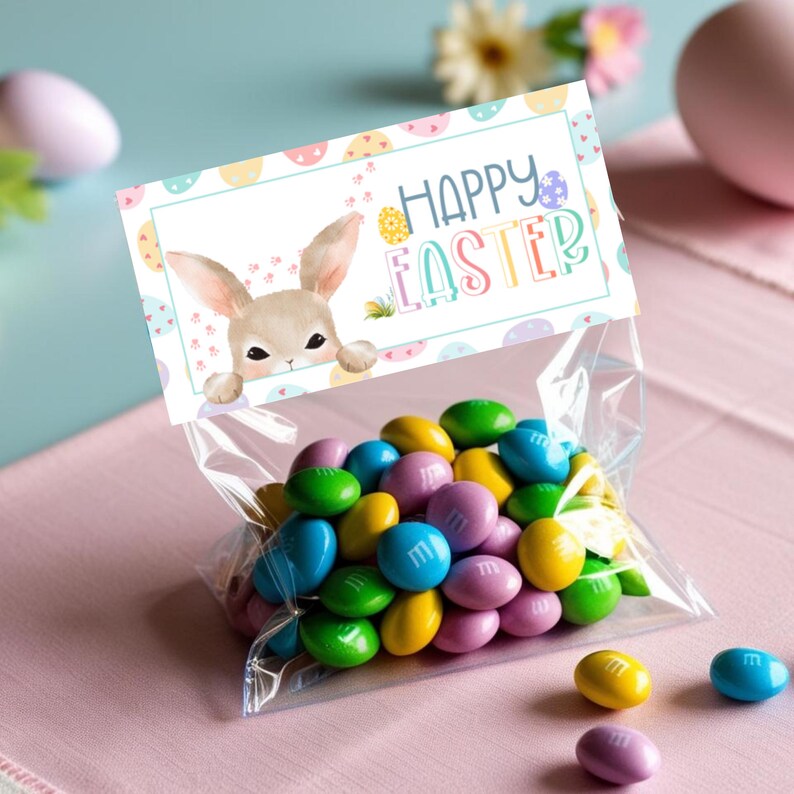 Printable Easter Treat Topper, Easter Treat Topper, Printable Treat ...