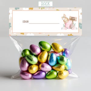 Printable Easter Treat Topper, Easter Treat Topper, Printable Treat ...