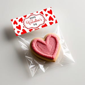 Valentine Treat Bag Topper | Printable Treat Bag Topper | Kids ...