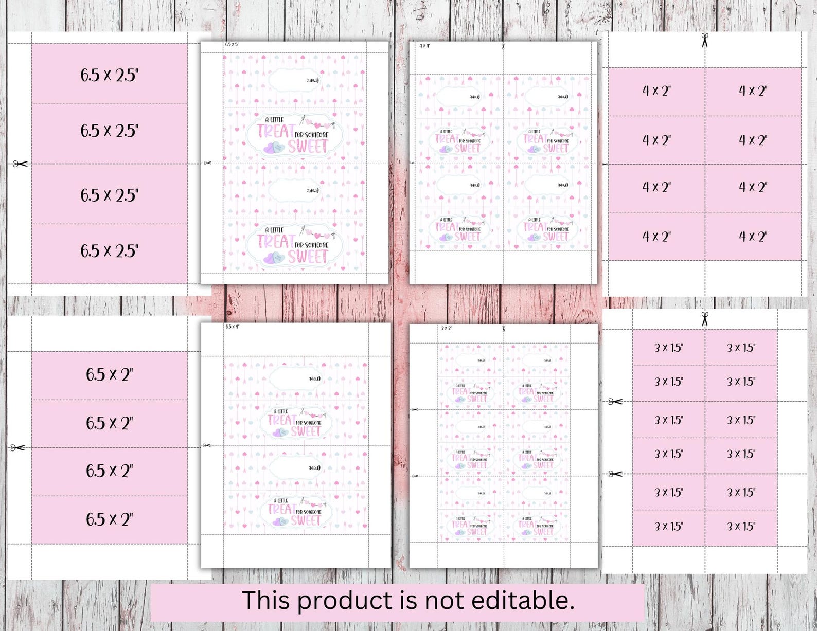 Valentine Treat Bag Topper, Printable Treat Bag Topper, Printable ...