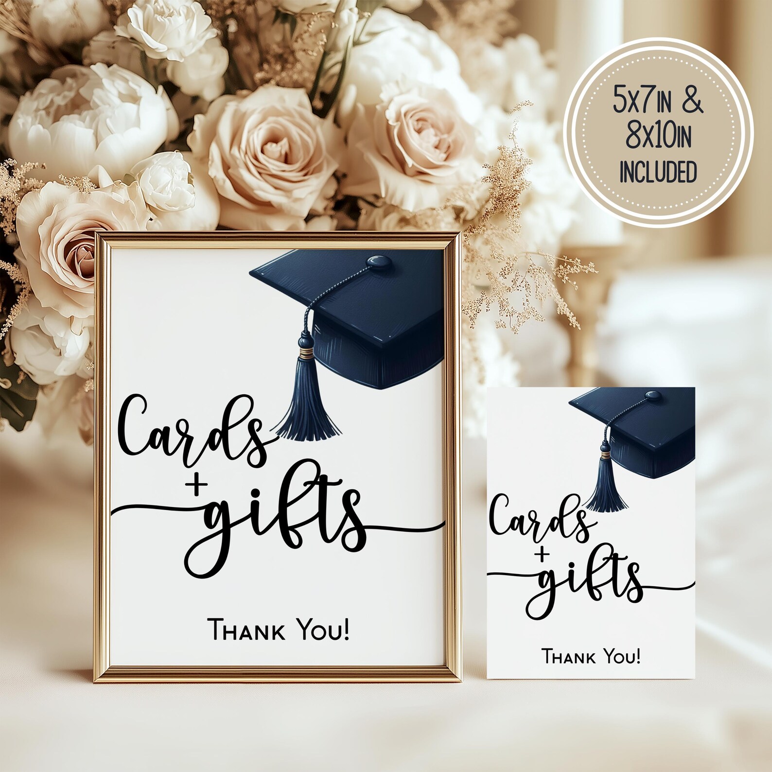 Graduation Signs Bundle, Graduation Party Decor, Editable Grad Party ...