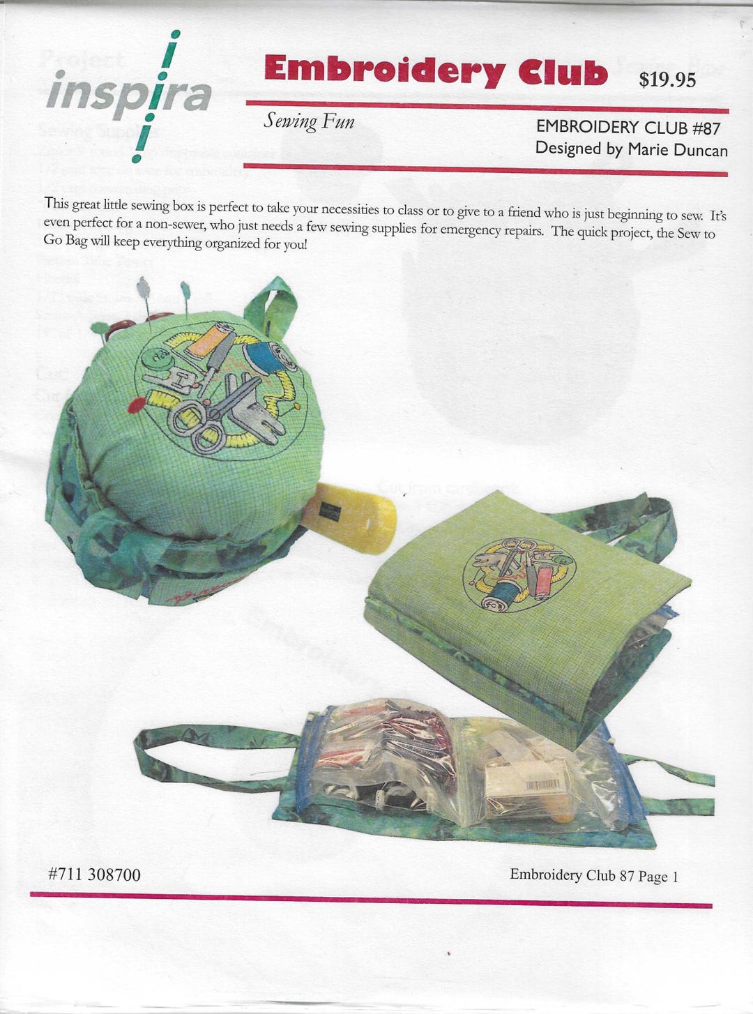 Sewing Carryall and Sewing Box Embroidery Designs for Husqvarna Viking ...