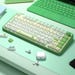 Cute Frog Keycaps Green Frog Themed Mechanical Keyboard Keycaps 140 Key ...