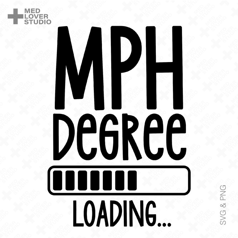MPH Degree Loading Svg Png, Master of Public Health Svg, Public Health ...
