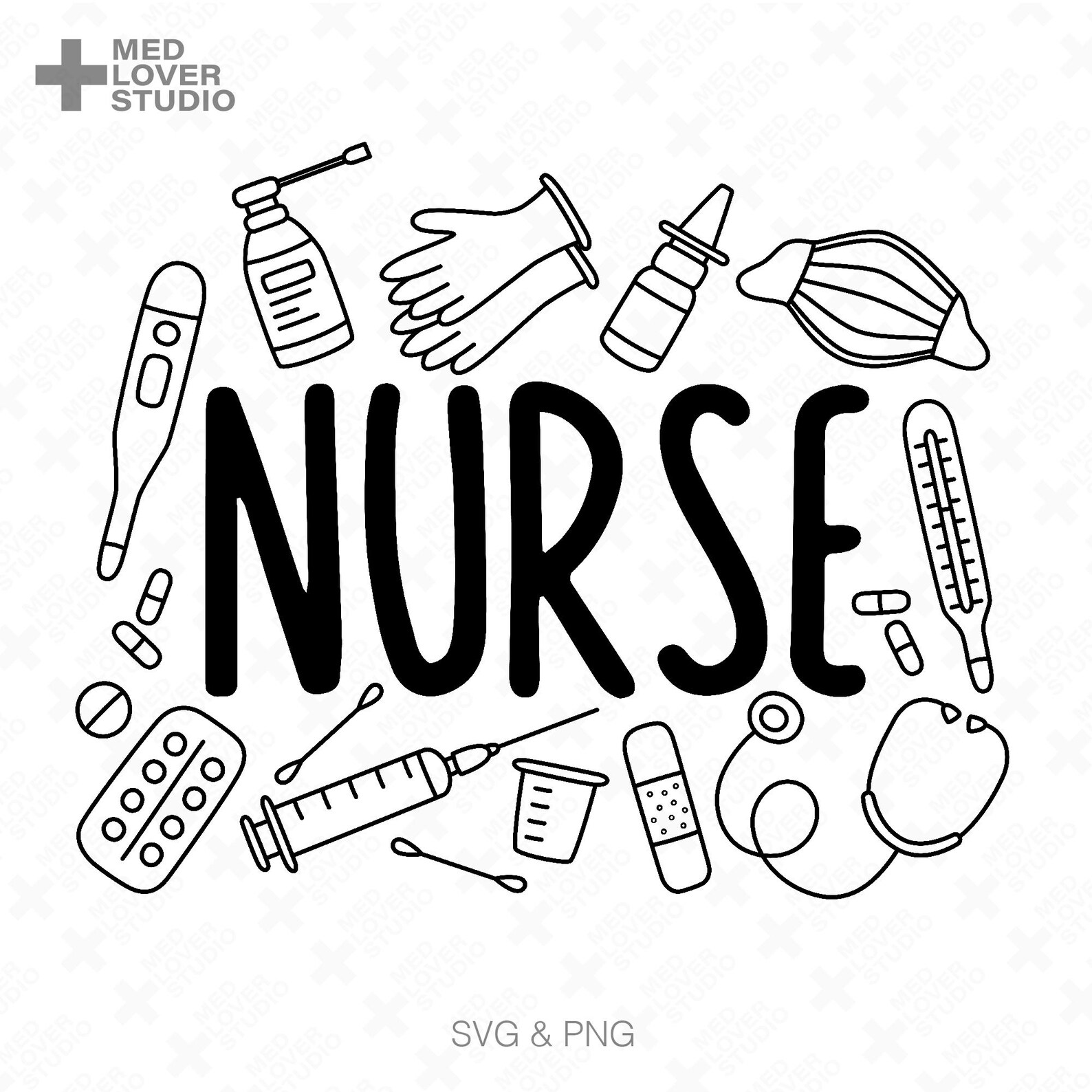 Nurse Life Svg Png, Registered Nurse Svg, RN Nurse Svg, Nursing Student ...