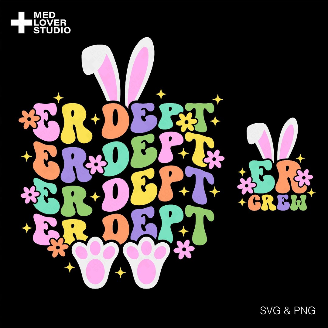 Easter Emergency Department Svg Png, ER Dept Nurse Svg, ER Nurse Svg ...