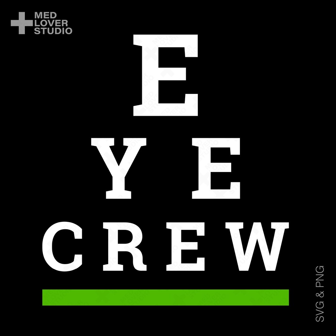 Eye Crew Svg Png, Ophthalmology Svg, Optometry, Ophthalmologist ...