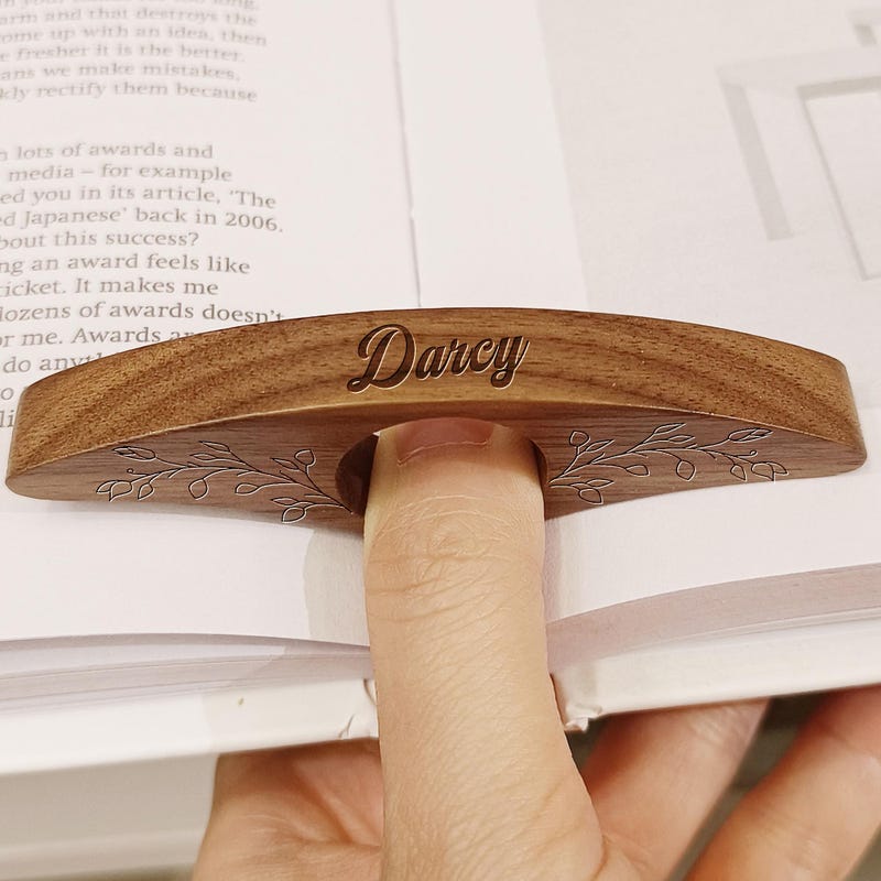 Leaf Book Page Holder - Etsy