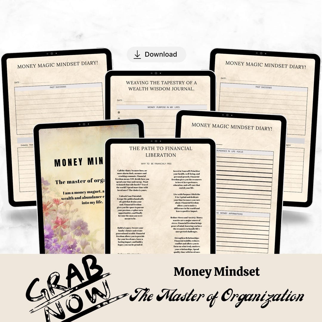 The Money Mindset Journal - Etsy