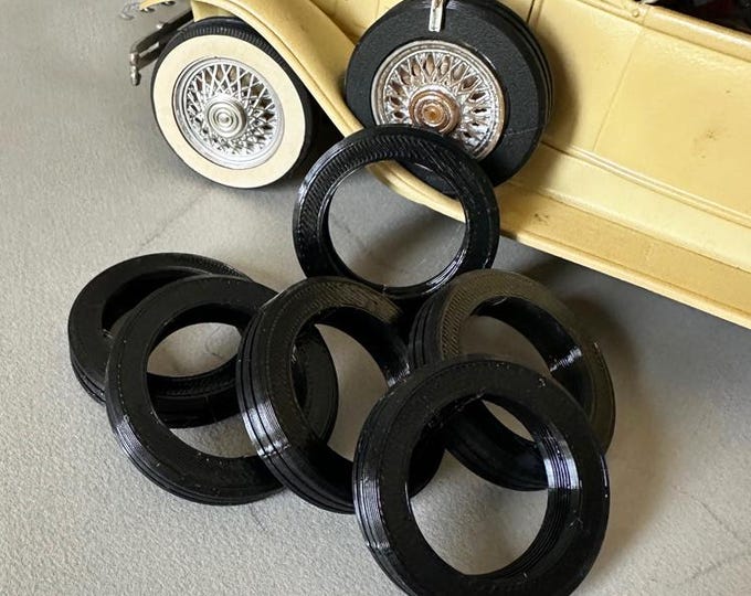 6 Replacement Tires for Packard Hubley Models 3D Printed 6 in a Set NEW ...