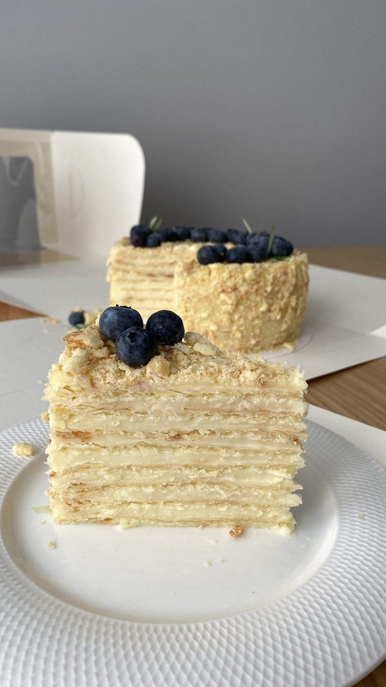 Classic Napoleon Cake Recipe, French Pastry | Easy-to-follow Recipe ...