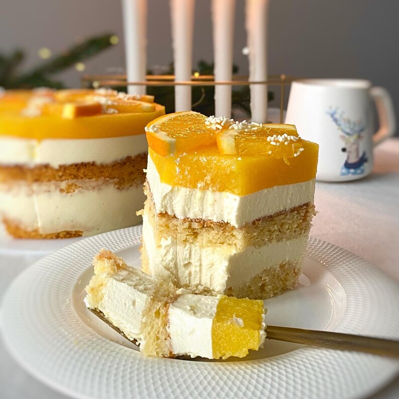 Homemade Orange Cake Recipe Tutorial - Step-by-step Guide With Video - Etsy