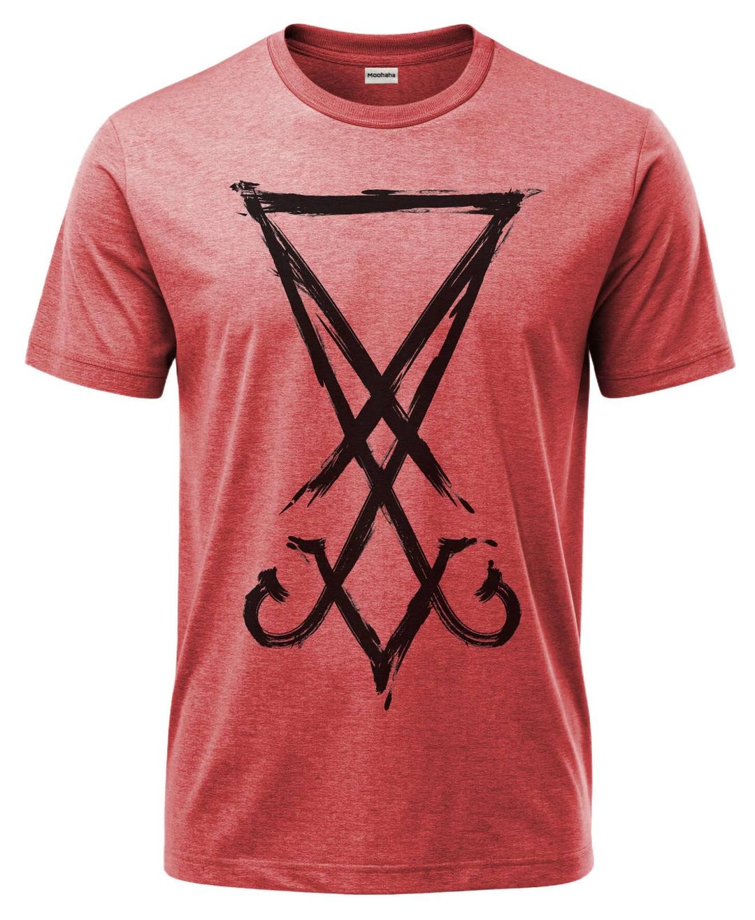 Lucifer Sigil T-shirt | Baphomet Templar Tarot Rune Wicca Seal of Satan ...