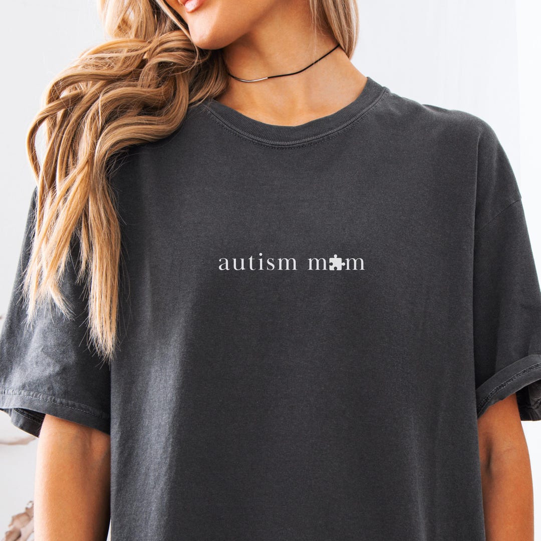 Comfort Colors® Autism Moms Shirt, Autism Awareness Shirt for Moms ...