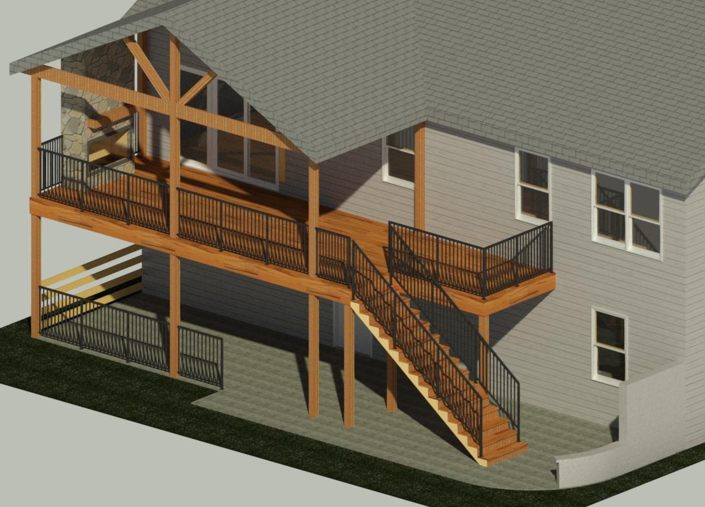 CUSTOM Deck Design & Blueprints - Contact Us for Custom Plans - Etsy