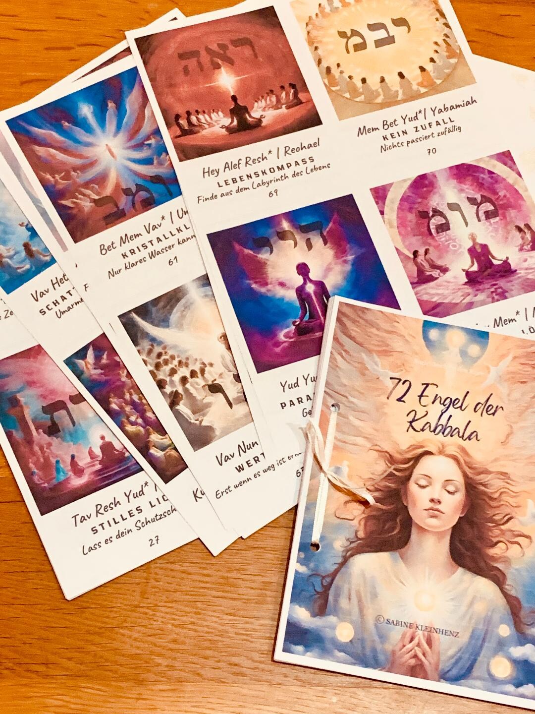 Card Deck 72 Angels of the Kabbalah | Sacred Names of God + Guidebook ...