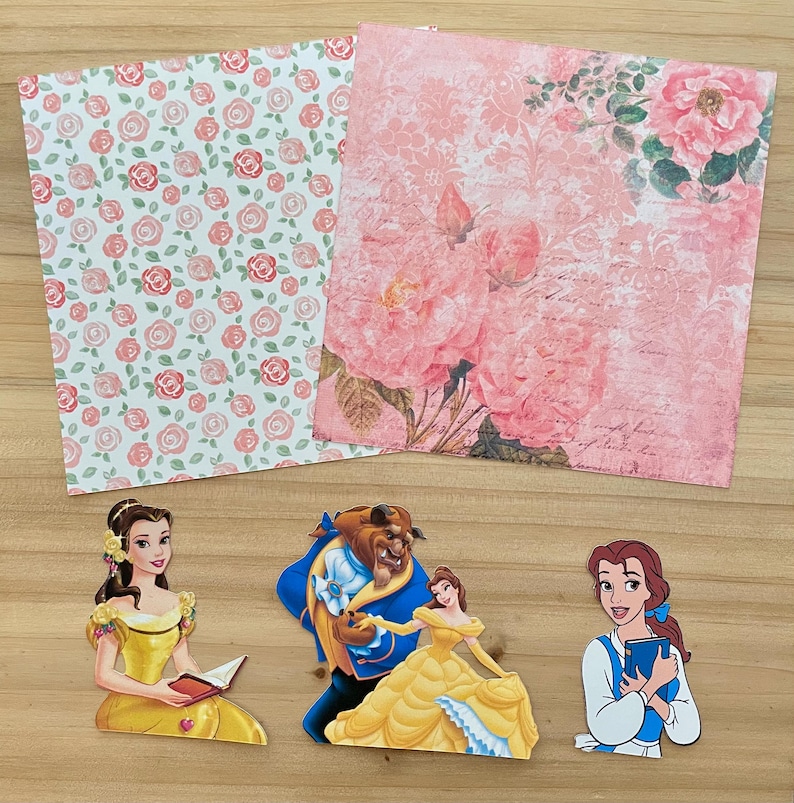 Ephemera, Belle Ephemera, Beauty and the Beast Ephemera, Junk Journal ...