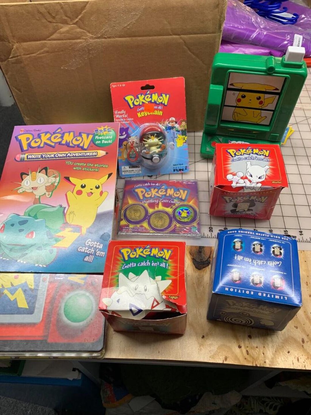 Old Pokemon Cards VINTAGE Rare Collection Binder Holo WOTC 1999 Era Lot ...