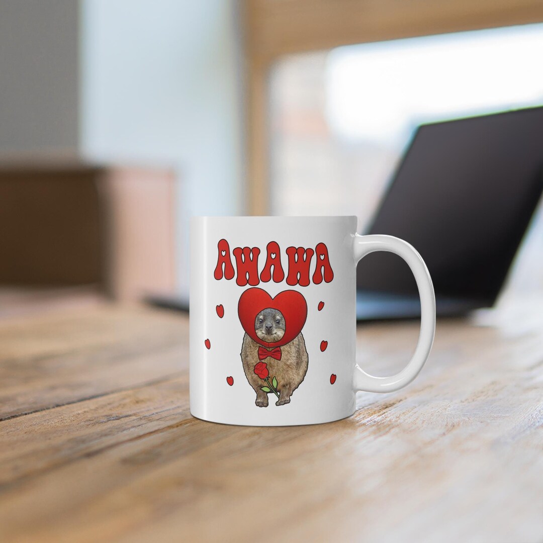 Hyrax Awawa Mug Coffee Cup Valentine Gift Valentines Day Couple Gift ...