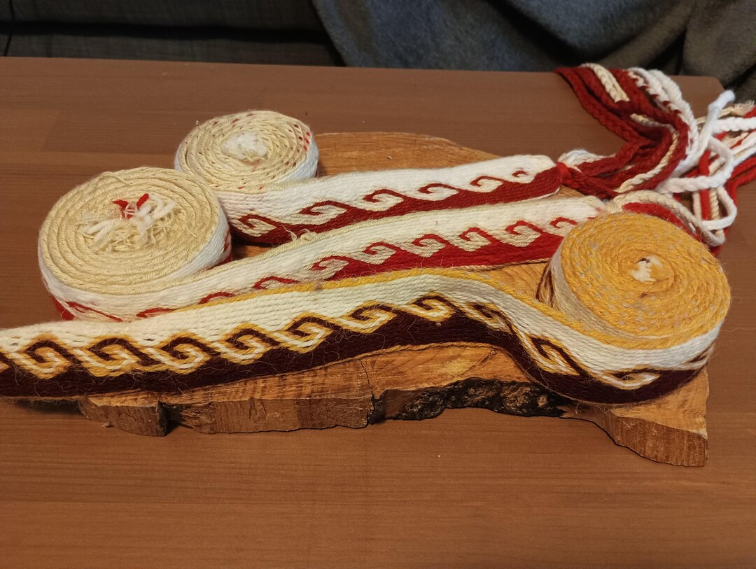 Woven Belt Meander Pattern Braid - Etsy