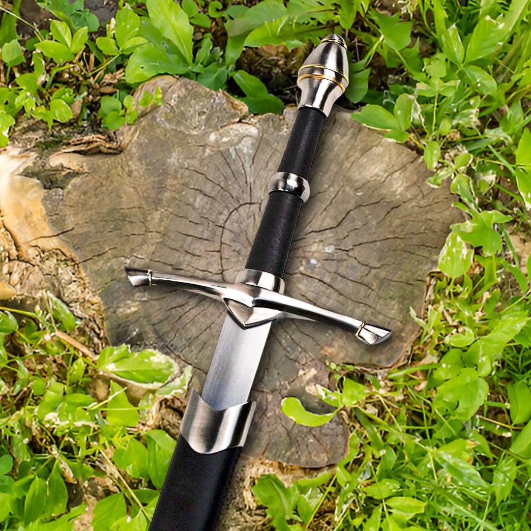 Handforged LOTR Ranger Strider Aragorn Sword, Viking-inspired Medieval ...