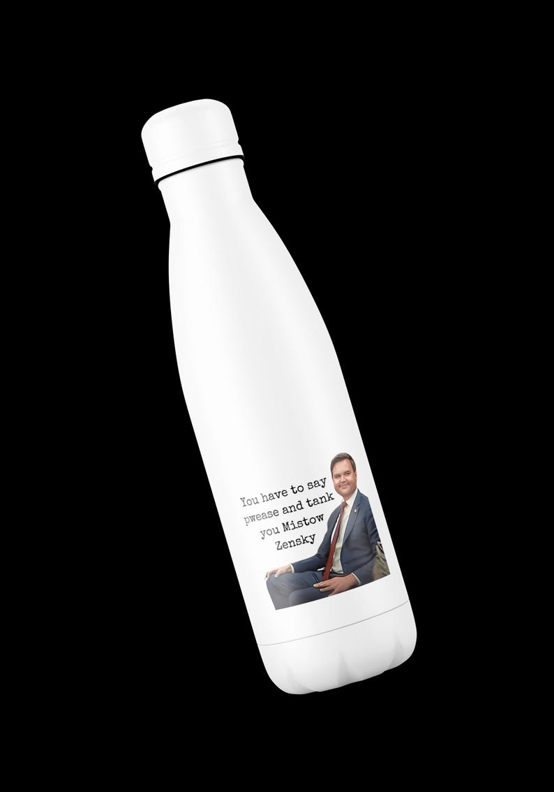 JD Vance Bully Sticker, Pwease & Tank You, Anti Trump, Political Humor ...