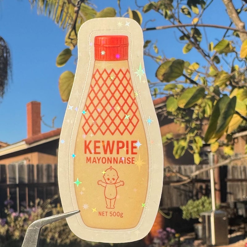 Kewpie Sticker Holographic - Etsy