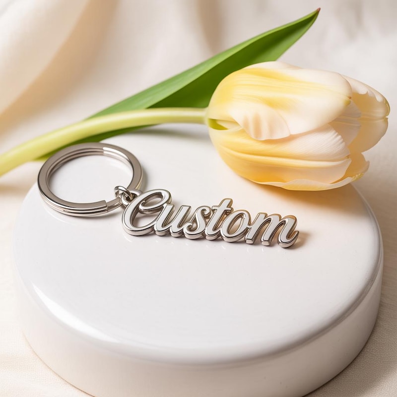 Keyring Name Metal - Etsy