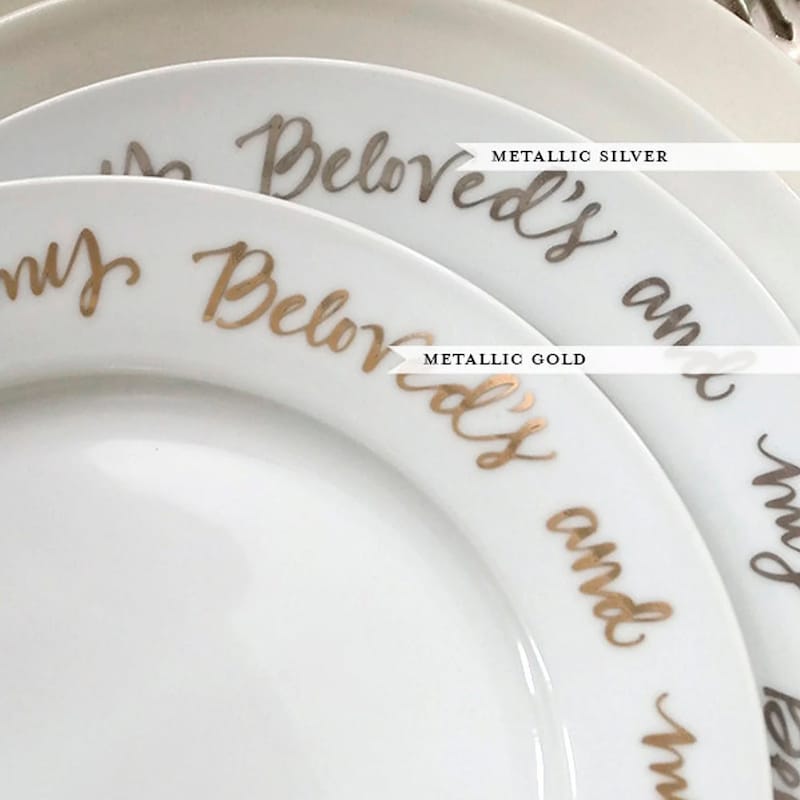 Wedding Plates - Etsy