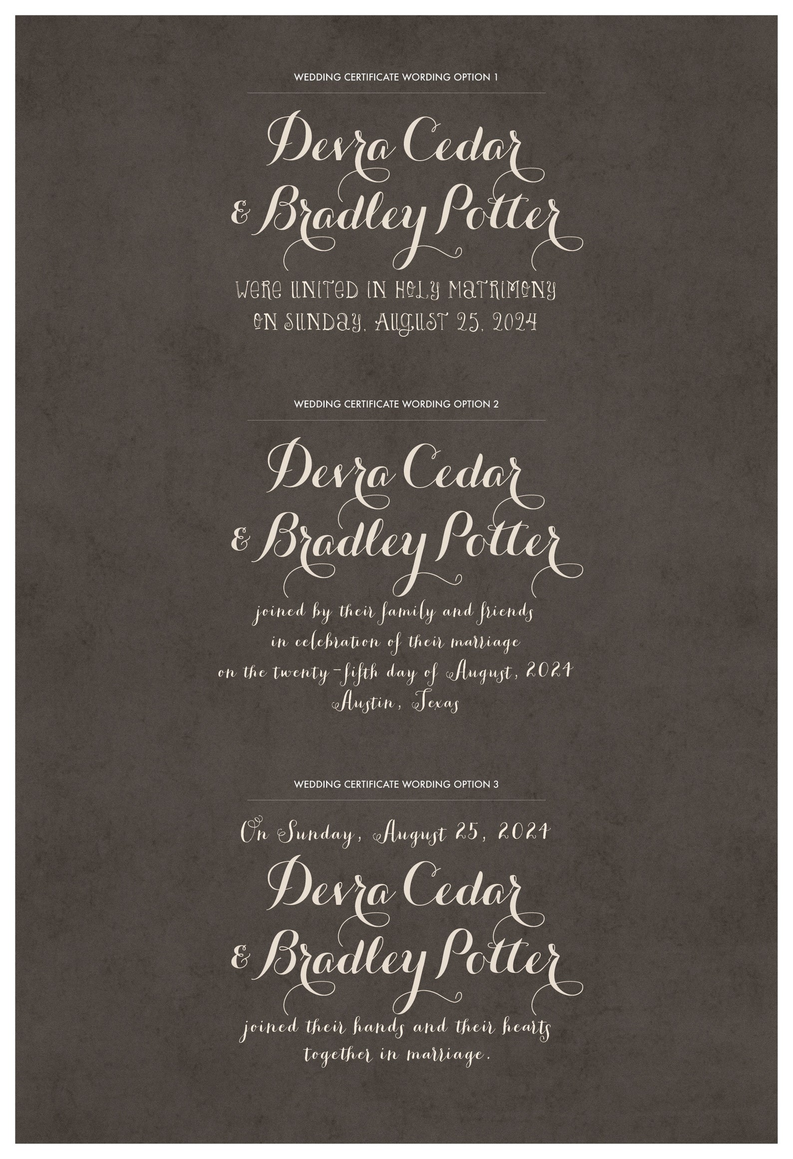 Quaker Marriage Certificate and Wedding Certificate Folk - Etsy