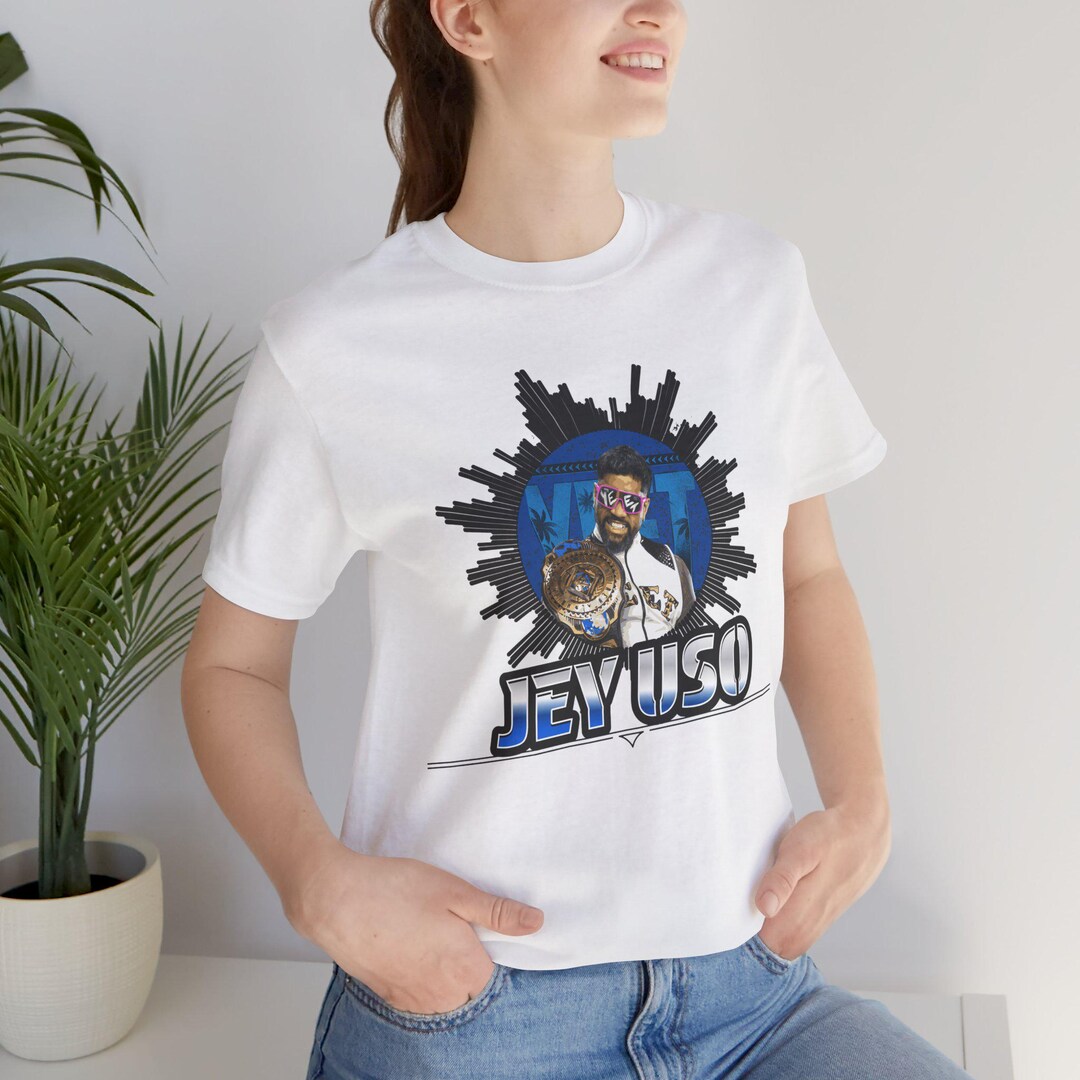 WWE Superstar Jey Uso T-shirt, Unisex Tee, Wrestling Fan Gift, Short ...