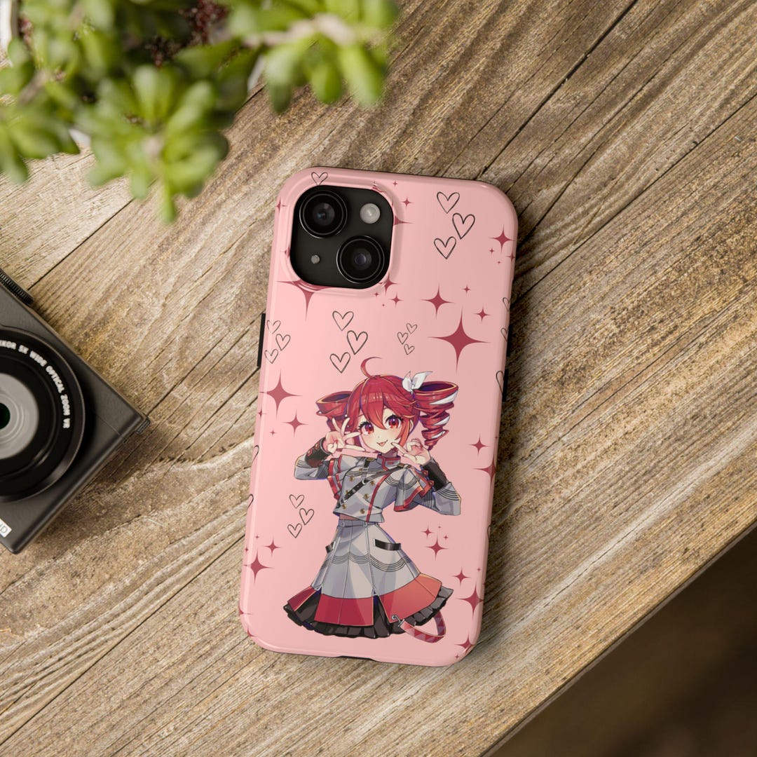 Teto Kasane, Phone Case Anime Aesthetic, Heart Design, Perfect Gift for ...