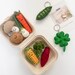 Handmade Felt Fruit & Veggie Keychains | Cute Wool Key Ring Gift ...