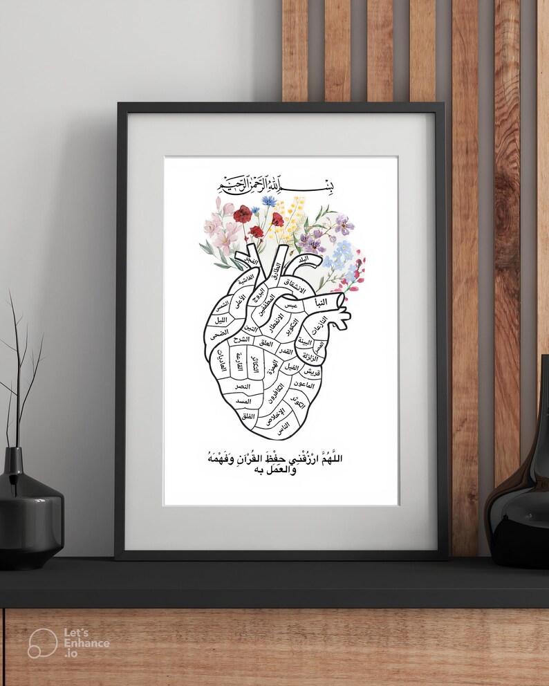 Juz Amma Coloring Poster 16x20 - Islamic Printable Wall Art - Digital ...