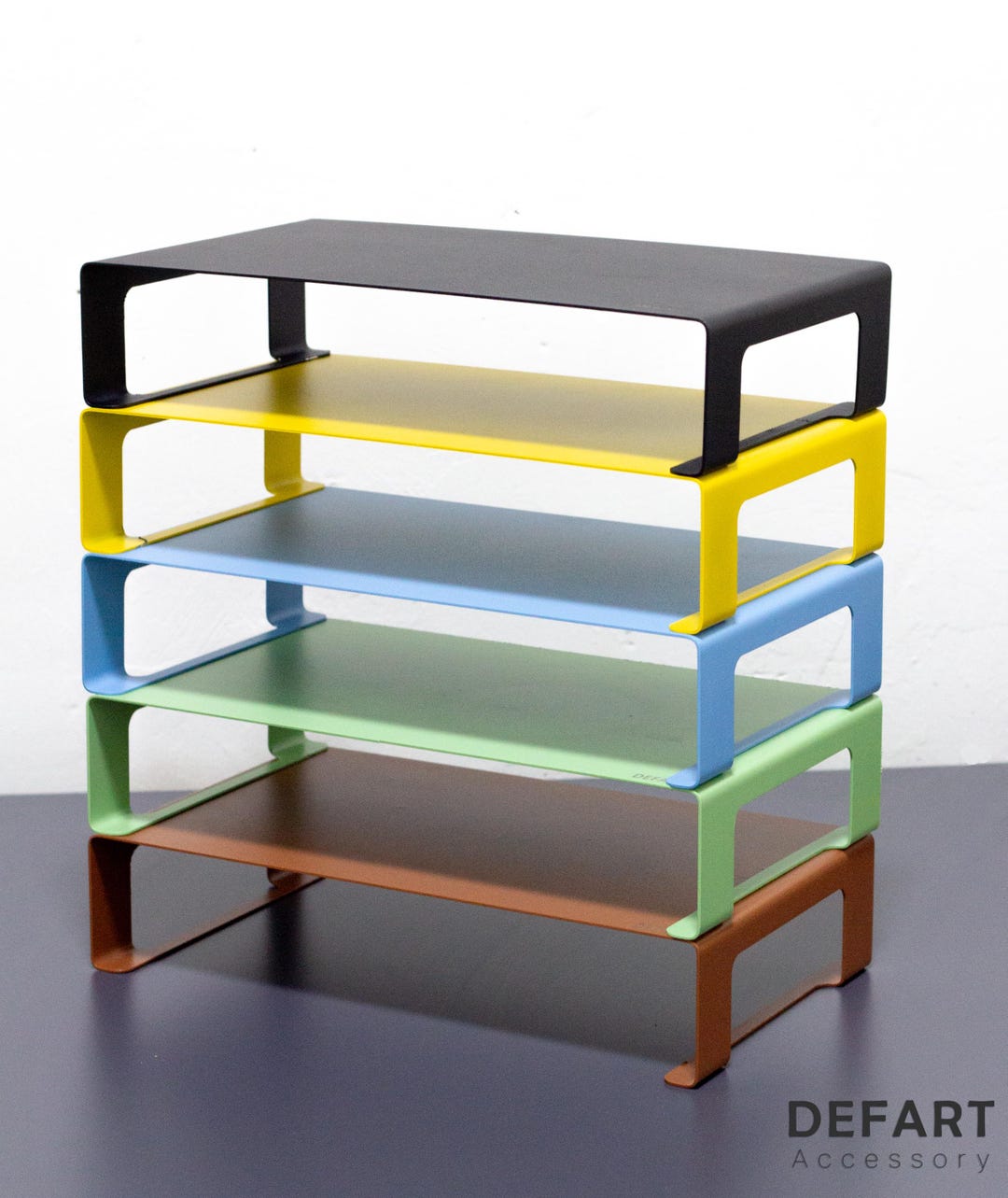 Colorful Metal Monitor Riser: Ergonomic PC Laptop Stand - Etsy