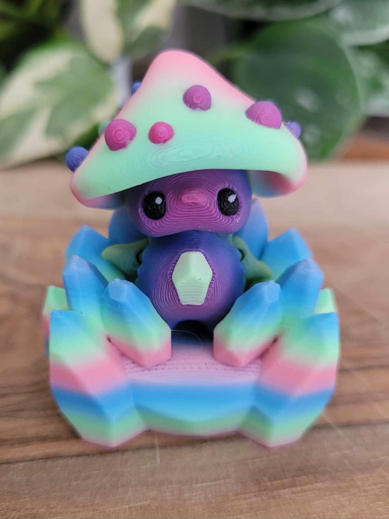 1.7'' Mushroom Pixie Poseable Articulated Fidget Toy - Etsy