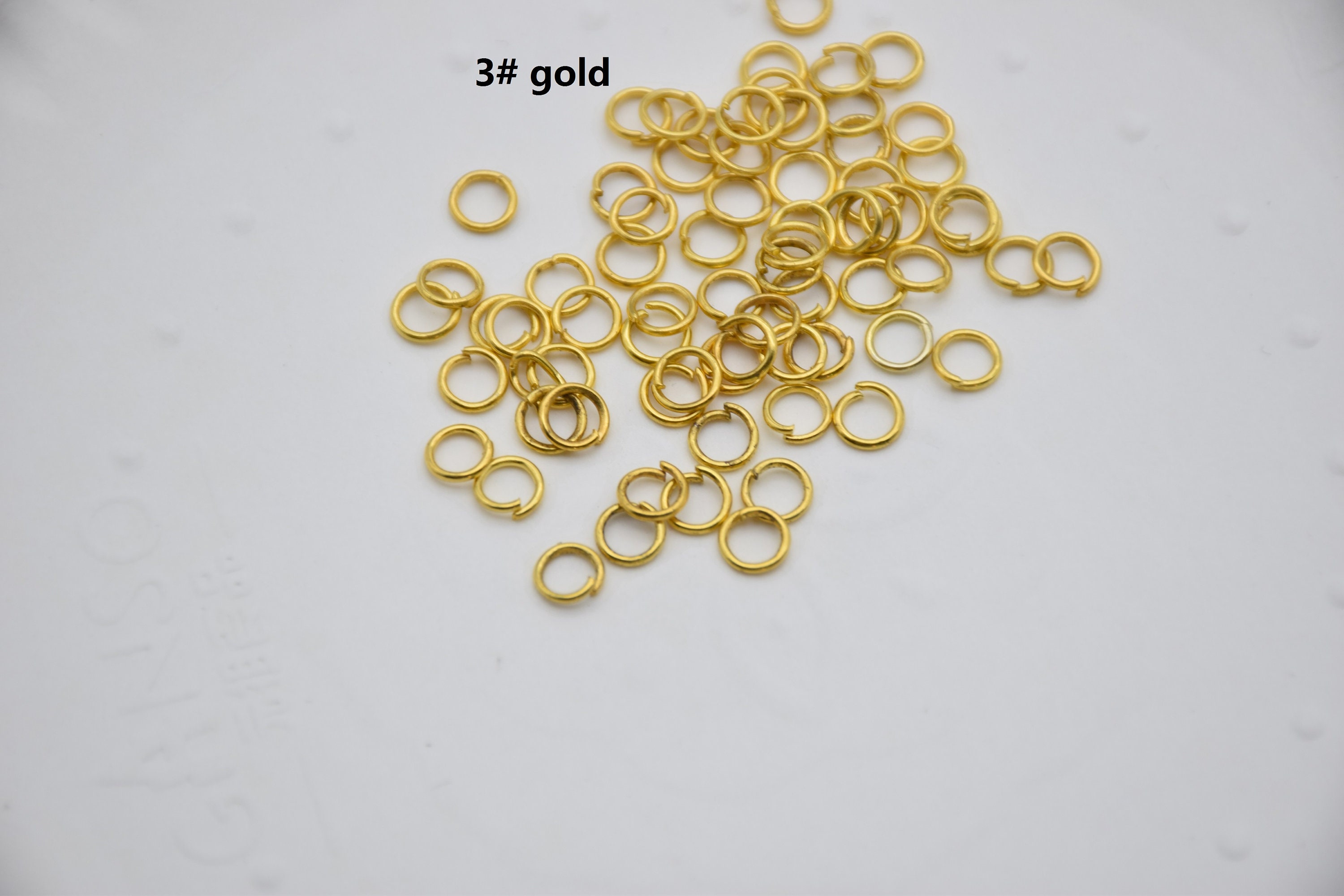 Bulk Sale- 500 Metal Jump Ring,split Jump Ring,open Jump Ring,connector ...