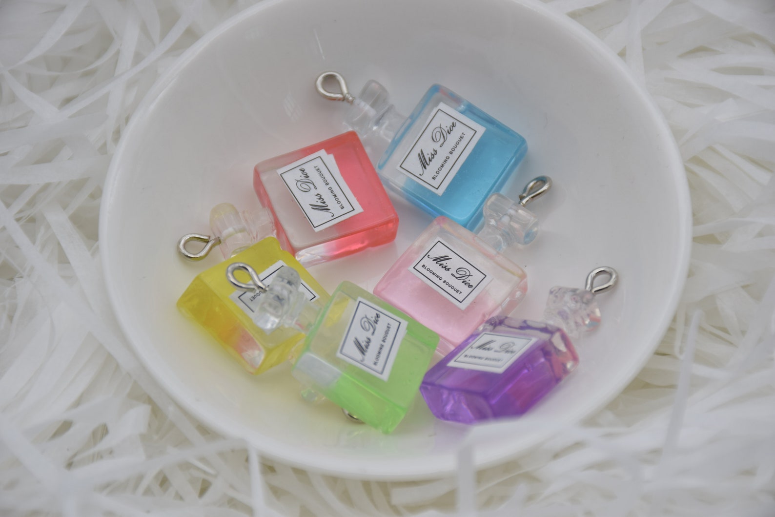 10 Resin/plastic Perfume Bottle Cabochonschristmas Tree - Etsy