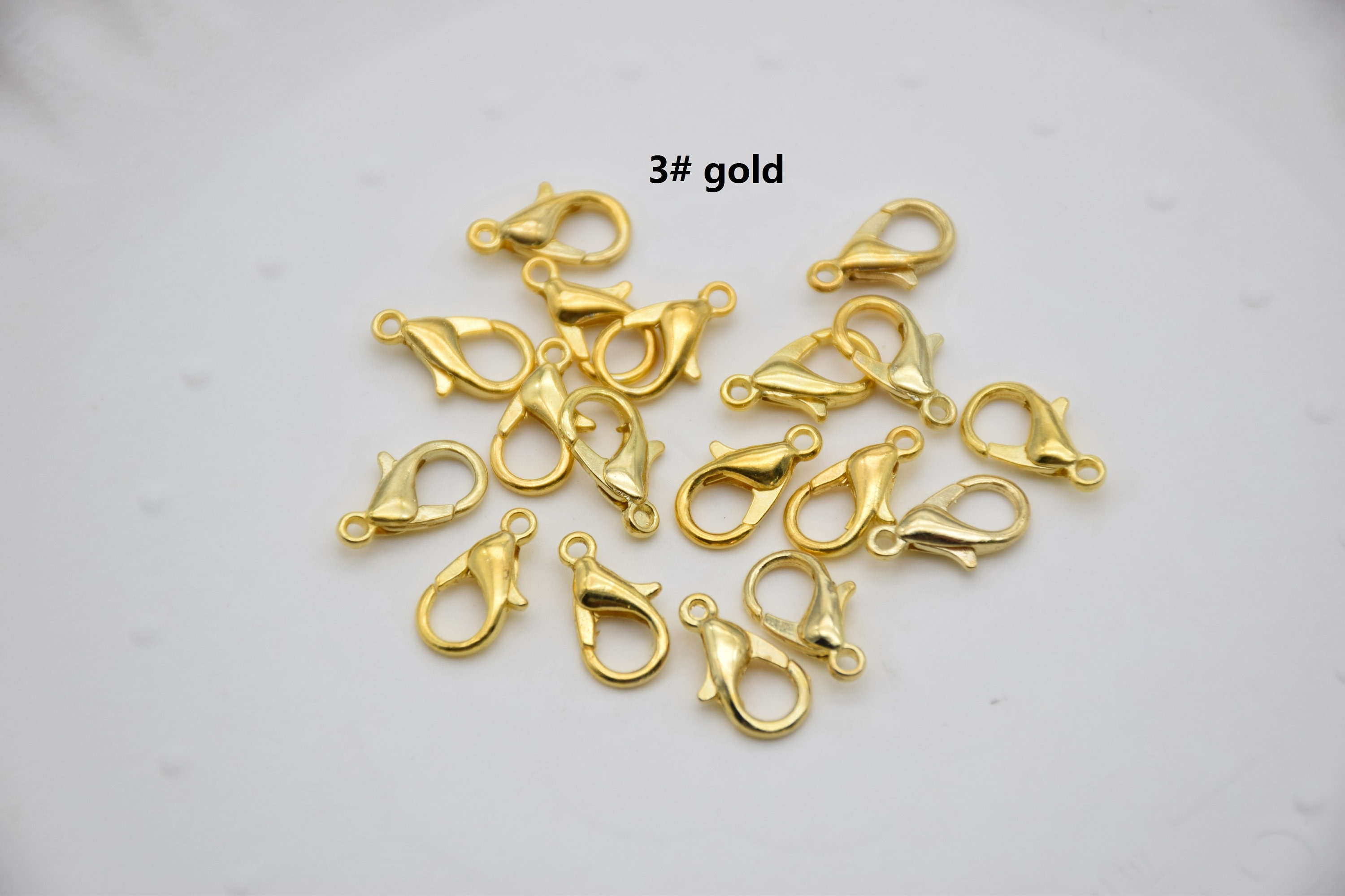 100 Metal Lobster Claw Clasp,lobster Clasp,end Clasp,closure Clasp ...