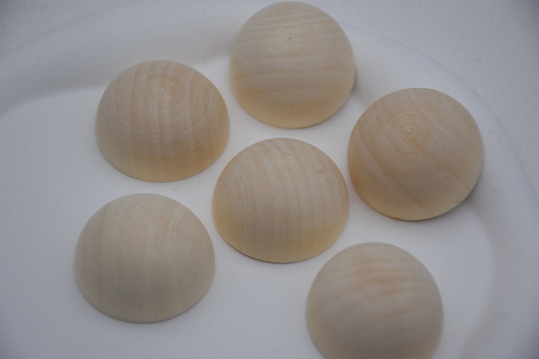 35mm Wood Half Split Balls,dome Balls,ball Split,half Ball,natural ...