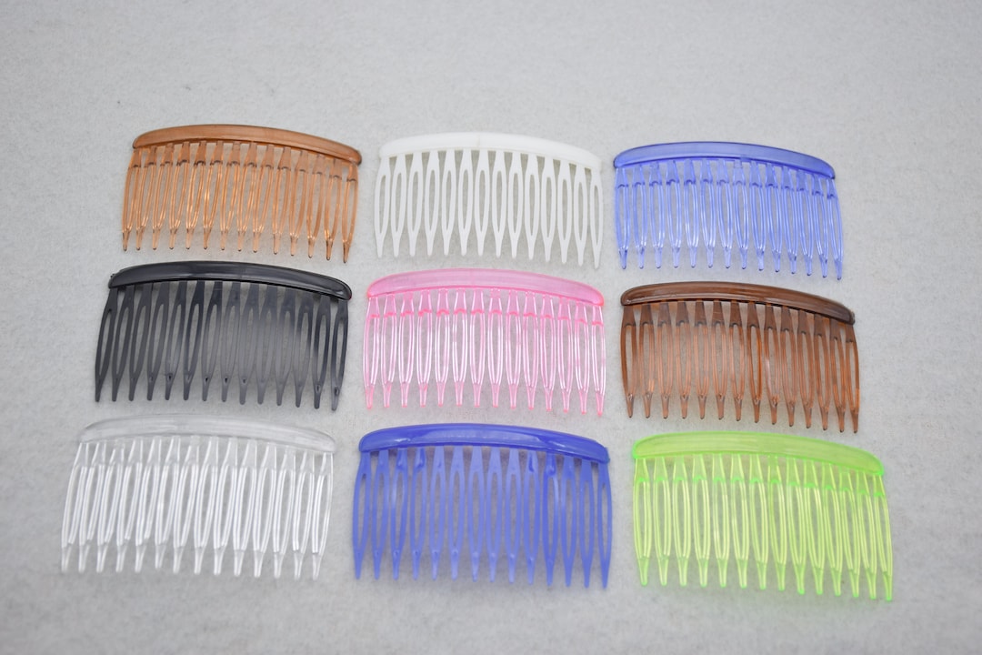 20 Plastic Hair Comb,teeth Hair Comb for Fascinators and Millinery ...